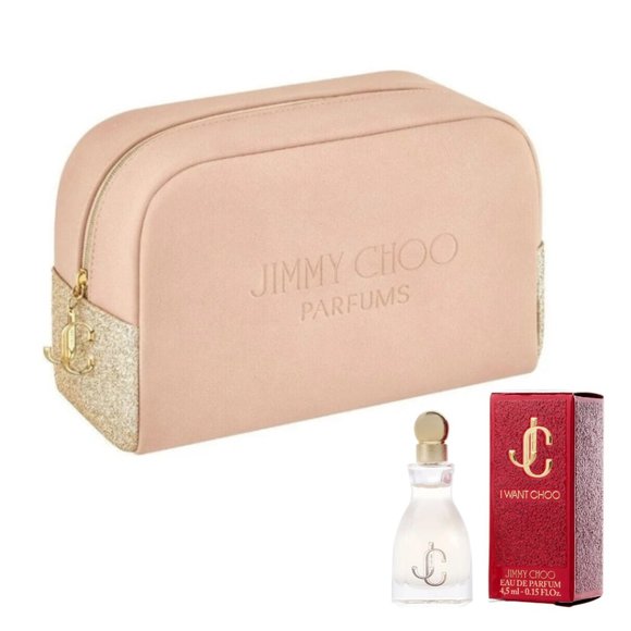 Jimmy Choo | Bags | Jimmy Choo Bundle Parfums Blush Pink And Gold ...